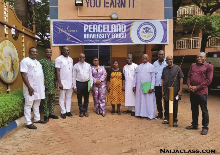 Peaceland University Enugu Matriculation Ceremony, 2024/2025
